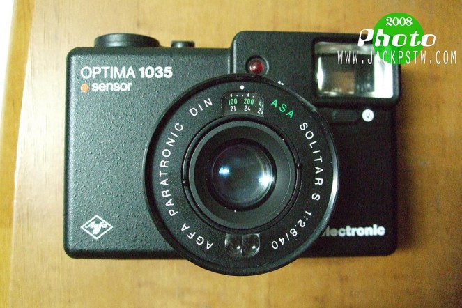 小呂的十大底片相機推薦: 德國血統的Agfa optima 1035 electronic – 幸福小鎮-婚禮紀錄 網誌